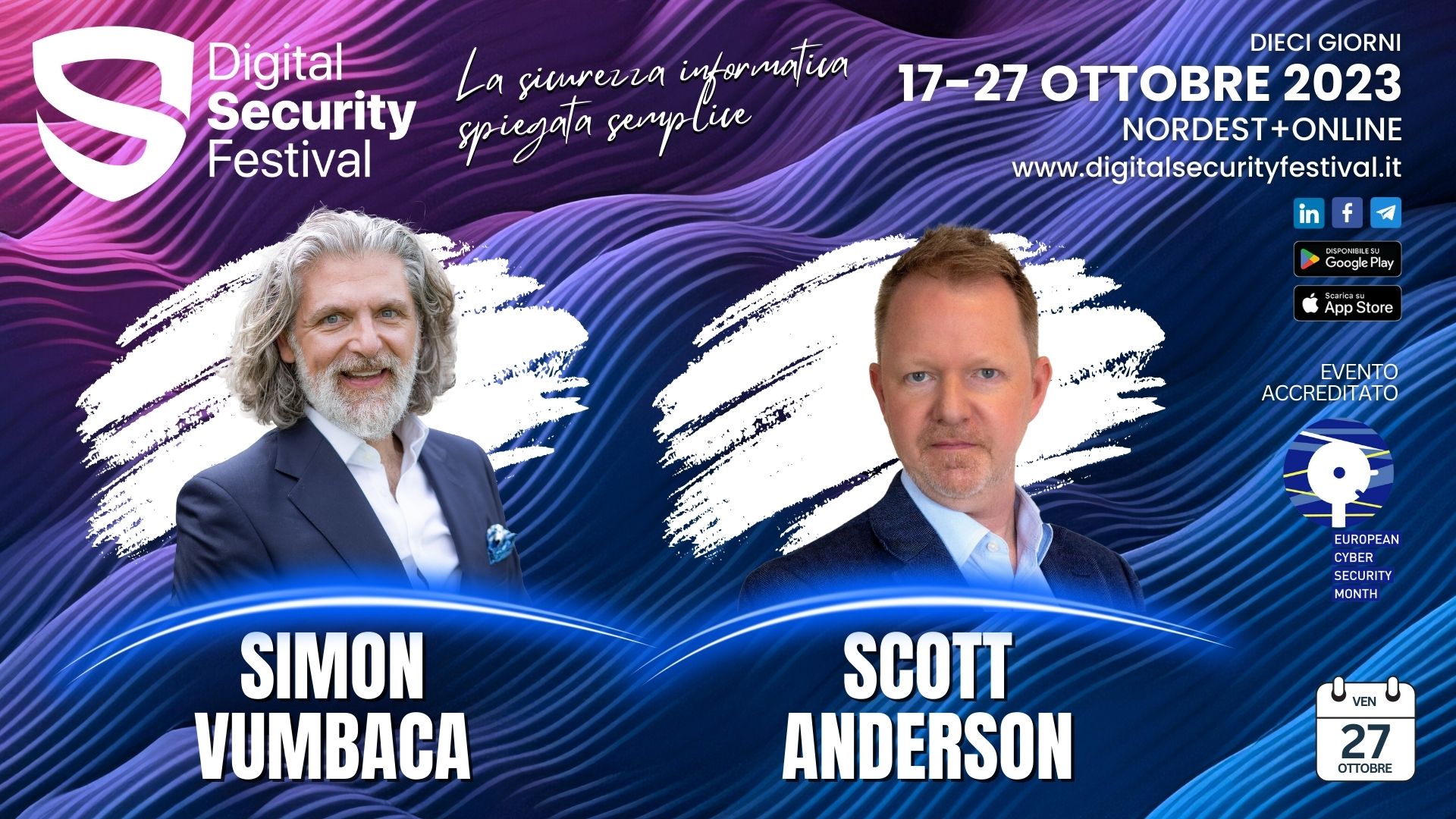Simon Vumbaca and Scott Anderson will be the International Guests at ...